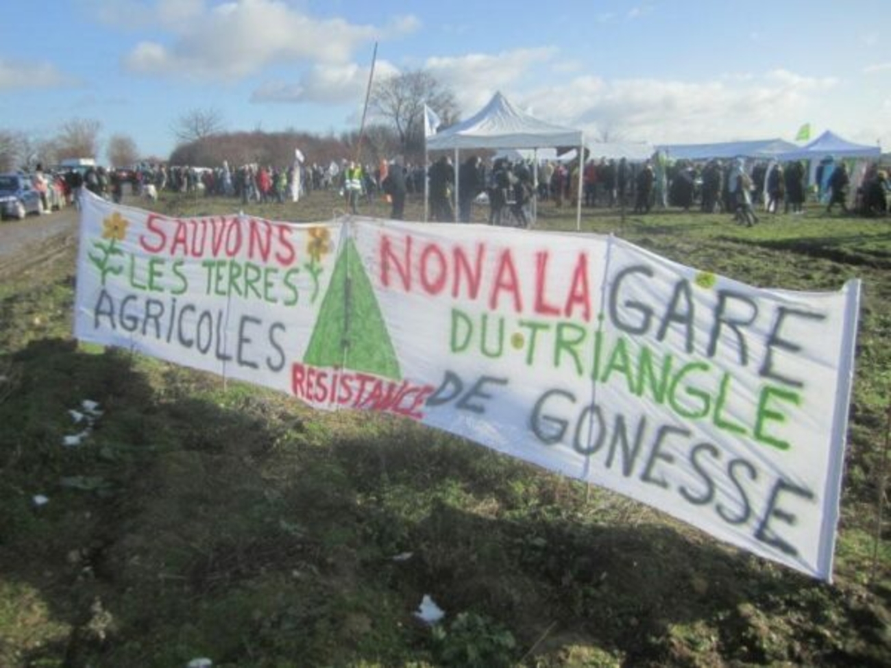 Triangle de Gonesse (95) : contre le coup de force, la mobilisation ...