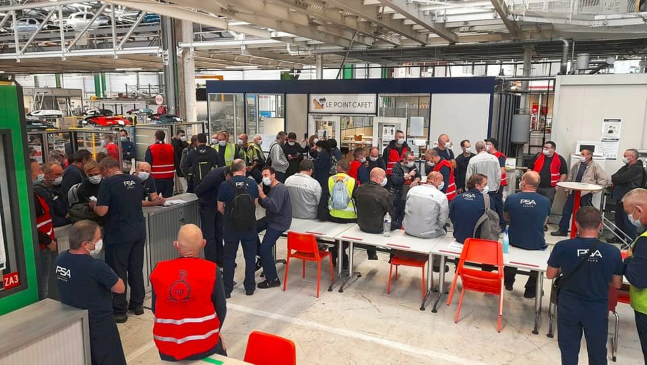 Débrayage réussi à l'usine PSA de Rennes | L’Anticapitaliste