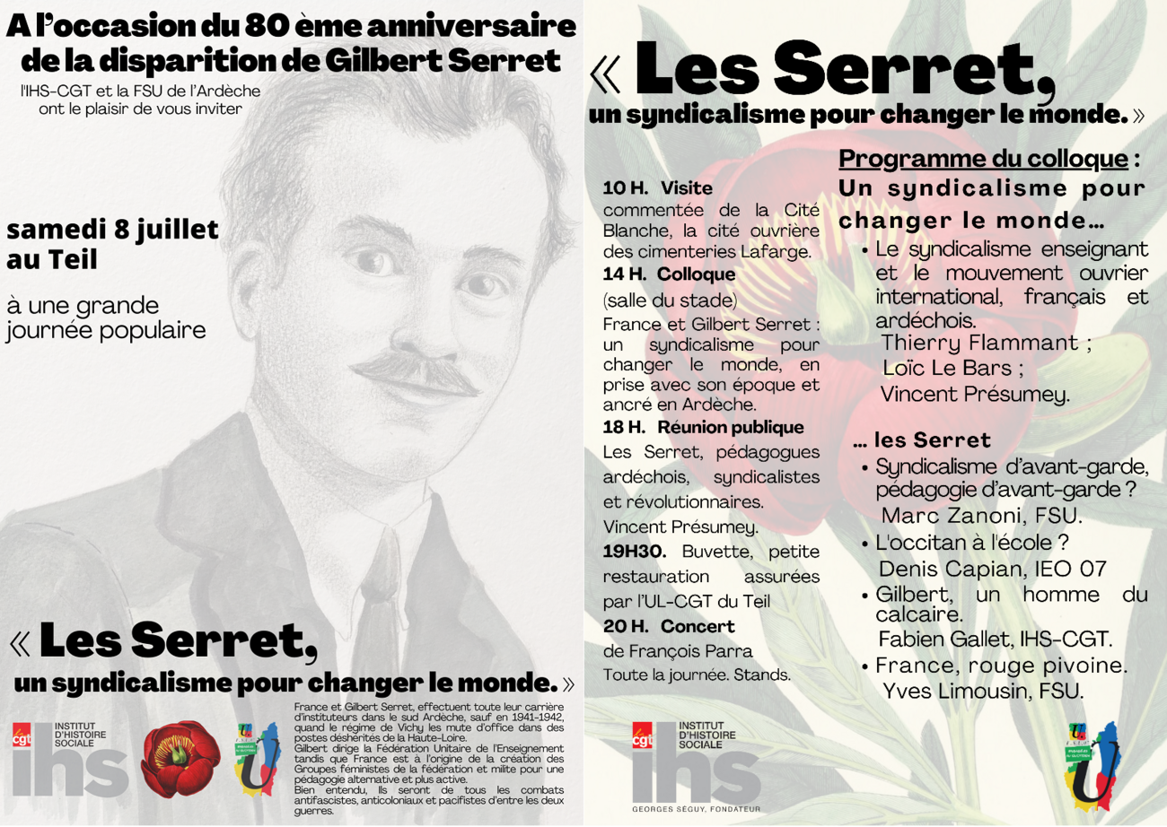 « Les Serret » : un syndicalisme pour changer le monde | L’Anticapitaliste