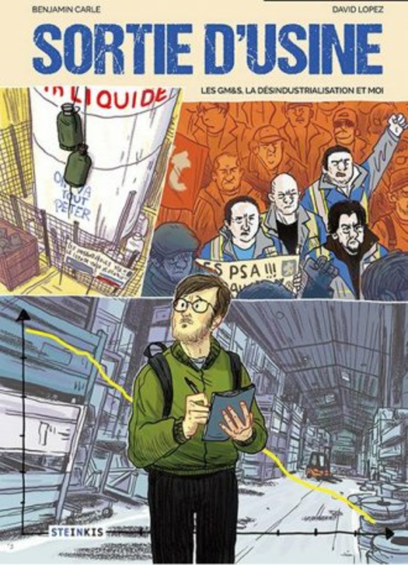 Bande dessinée : Sortie d’usine, de Benjamin Carle et David Lopez | L ...